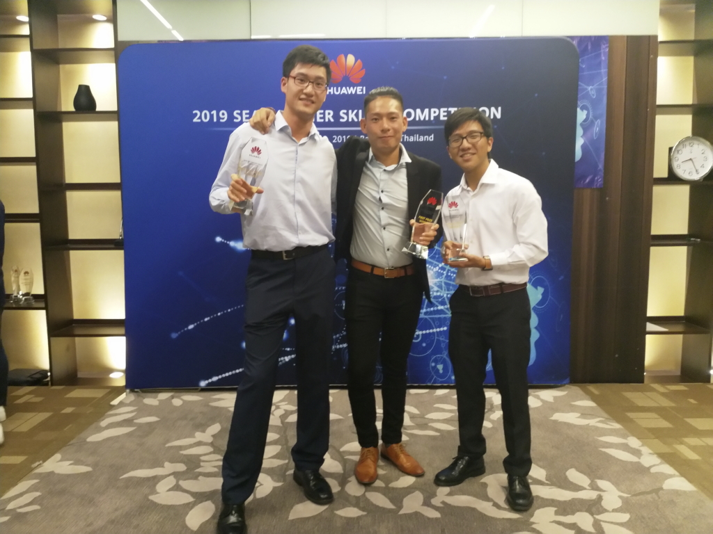 Winner on Huawei 2019 SEA Partner Skill Competition in Bangkok – Long Data Technology Limited